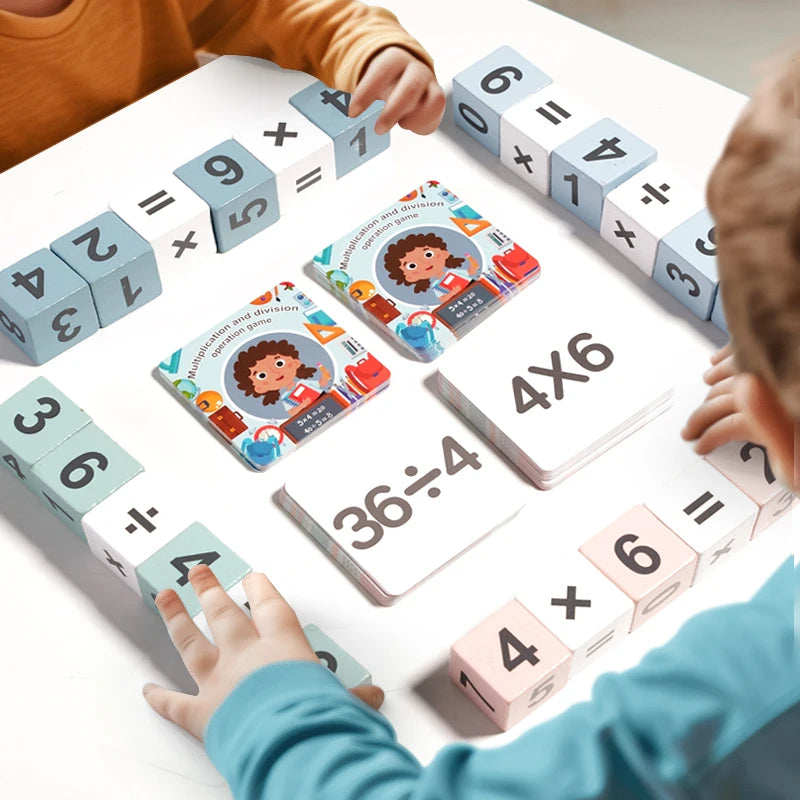 Multiplication & Division Game | Montessori Math Toy